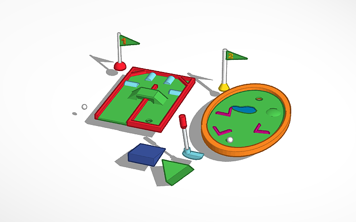 3D design BCNY Mini Golf | Tinkercad