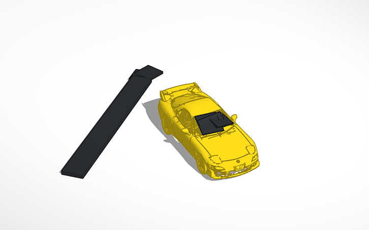 3D design rx7-FD - Tinkercad