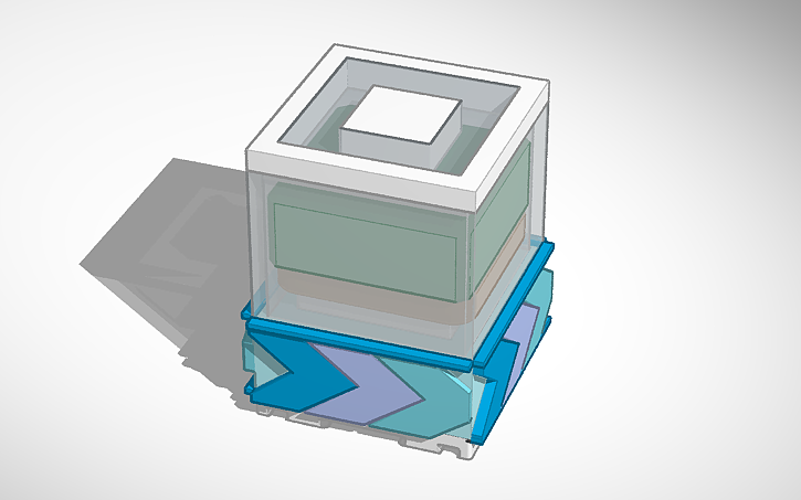 3D design air purifier - Tinkercad