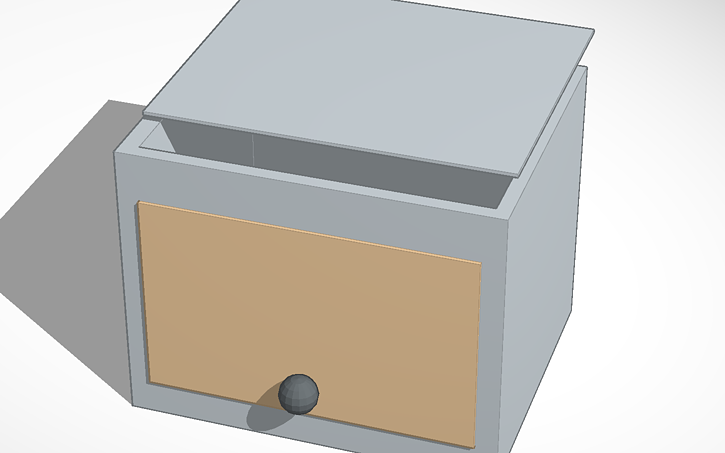 3D design Box - Tinkercad