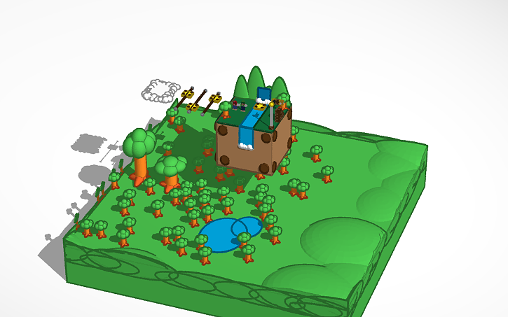 3D design Mario - Tinkercad