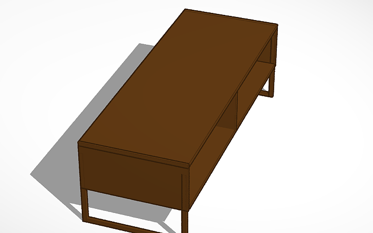 3D design MODERN COFFEE TABLE - Tinkercad
