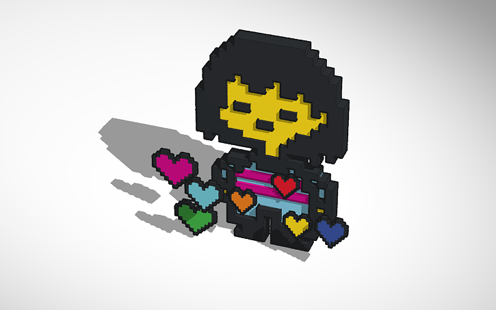 3D design Smashified Frisk | Tinkercad