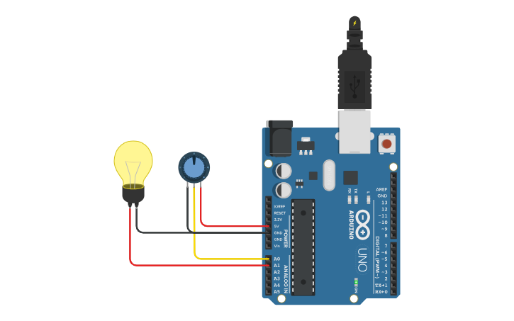 Circuit design Analog - Tinkercad