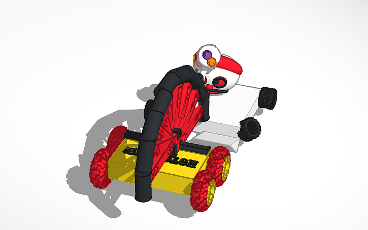 3D design Bonked The Clown - Tinkercad