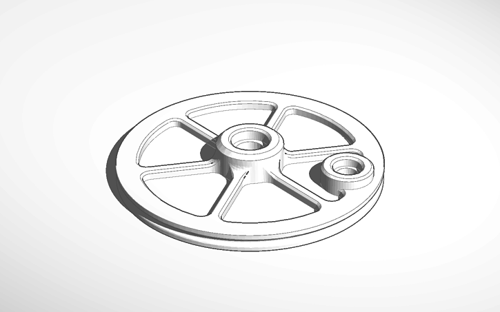 3D design Drive Pulley - Tinkercad