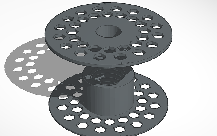 3D design master spool - Tinkercad
