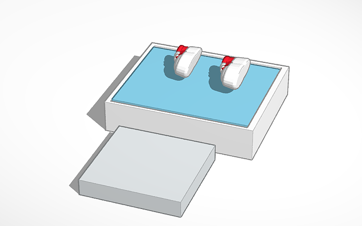 3D design shoes box - Tinkercad