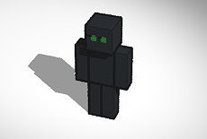 3D design Minecraft Steve Model - Full Texture, Editable | Tinkercad