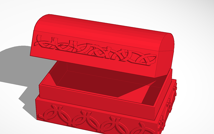 3D design Keepsake Box | Tinkercad