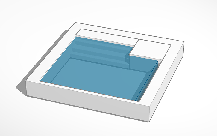 3D design Swimming Pool | Tinkercad