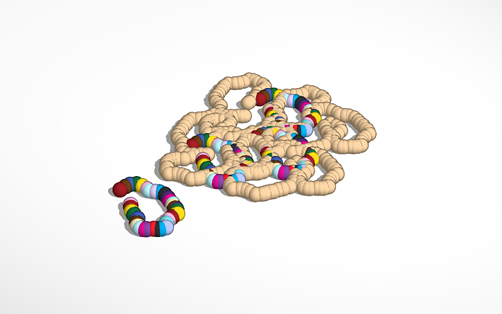 3D design worm - Tinkercad