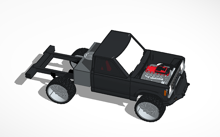 3D design Ford cummins ranger - Tinkercad