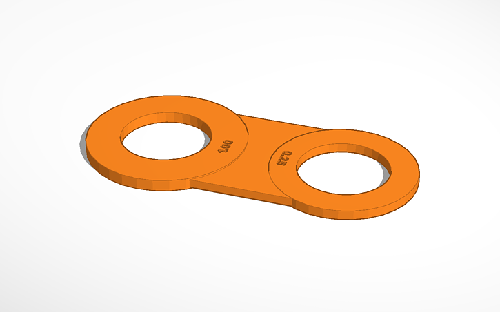 3D design Canadian Shopping Cart Coin Key - Tinkercad