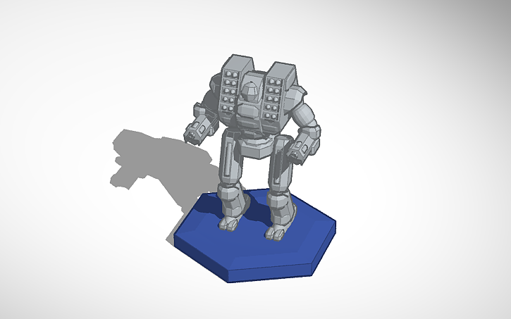 3D design Dervish for Battletech | Tinkercad
