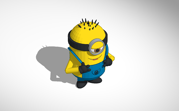 3D design Minion - Tinkercad