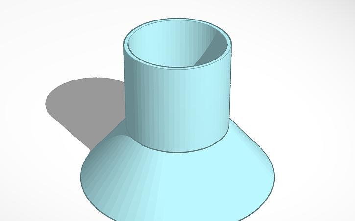 3D design funnel - Tinkercad
