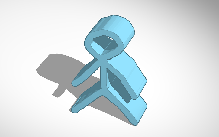 3D design stick man | Tinkercad