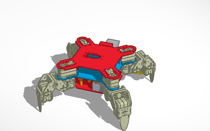 3D design Mech Body - Tinkercad