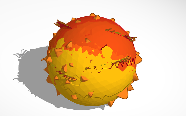 3D design Sun - Tinkercad