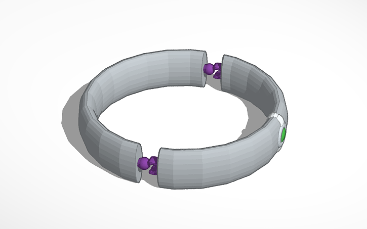 3D design collar - Tinkercad