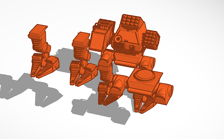 3D design originl mech - Tinkercad