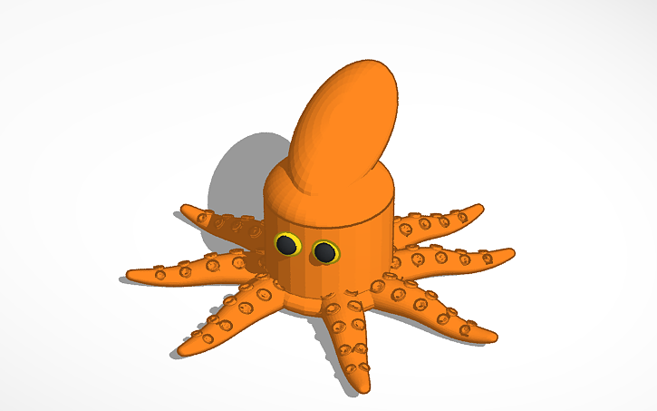 3D design Octopus - Tinkercad