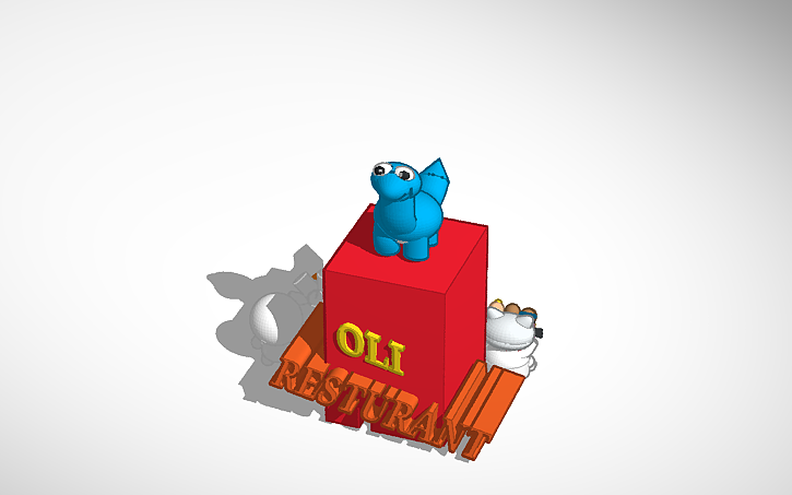 3D design OLI RESTURANT | Tinkercad