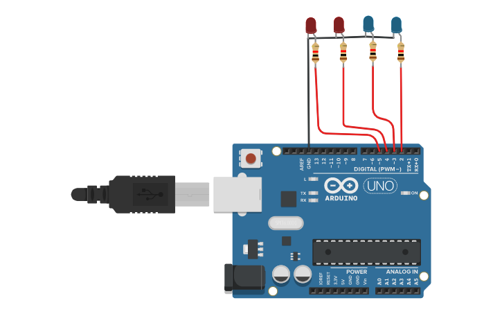 Circuit design Assignment -1 b - Tinkercad