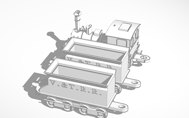 3D design Train.. - Tinkercad