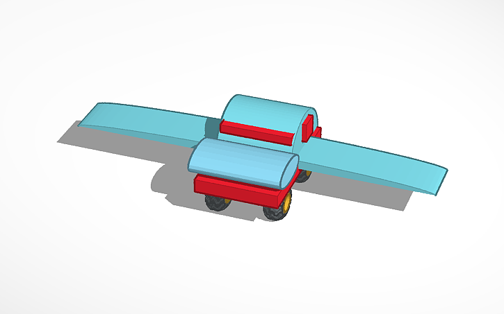 3D design The best flying car - Tinkercad
