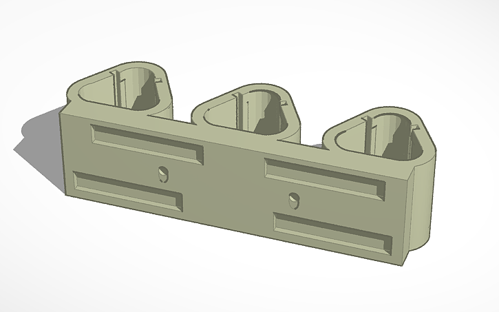 3D design Milwaukee M12X3 V2 - Tinkercad
