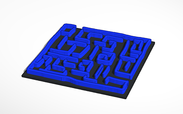 3D design maze runner | Tinkercad