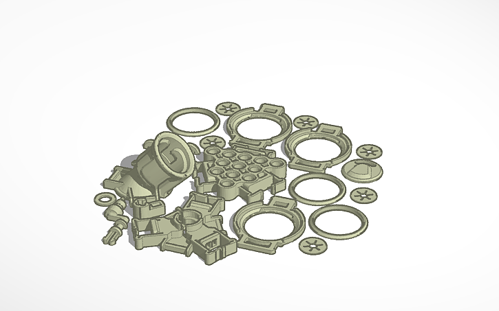 3D design lego engine - Tinkercad