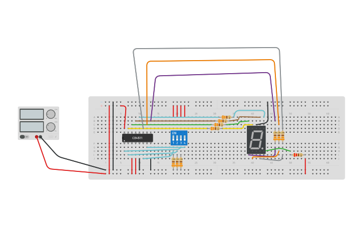 Circuit design Mighty Robo | Tinkercad
