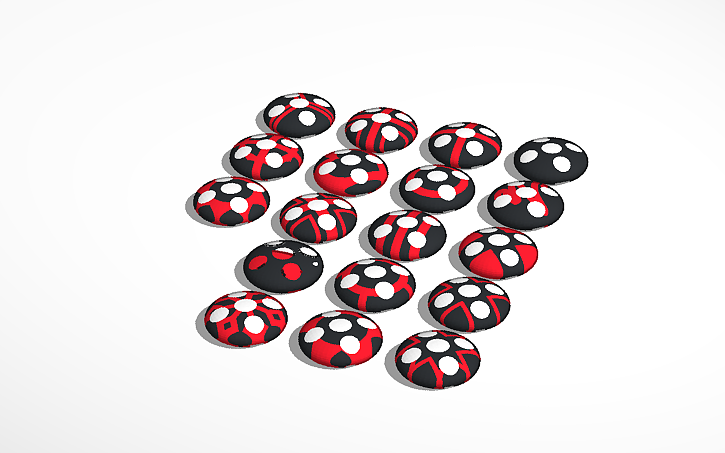 3D design Miraculous Magical Charms - Tinkercad