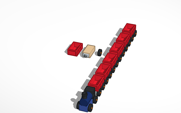 3D design andrew_Rail Car | Tinkercad