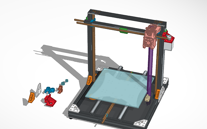 3D design DIY_Printer | Tinkercad
