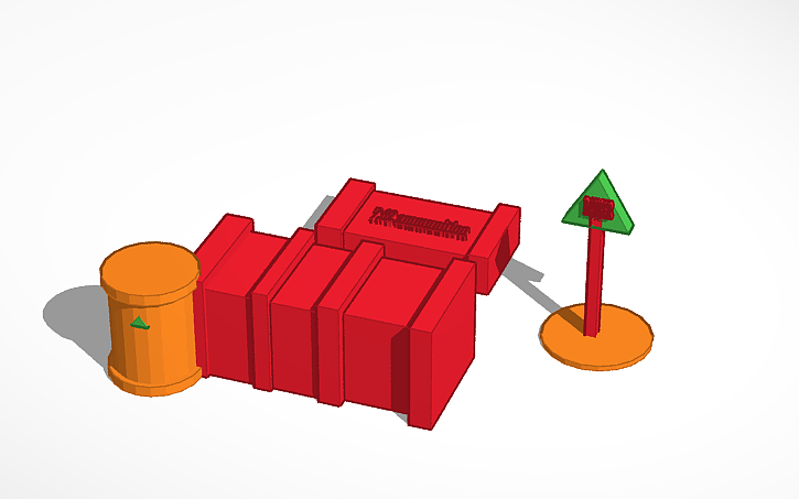 3D design warhammer 40k terrain - Tinkercad