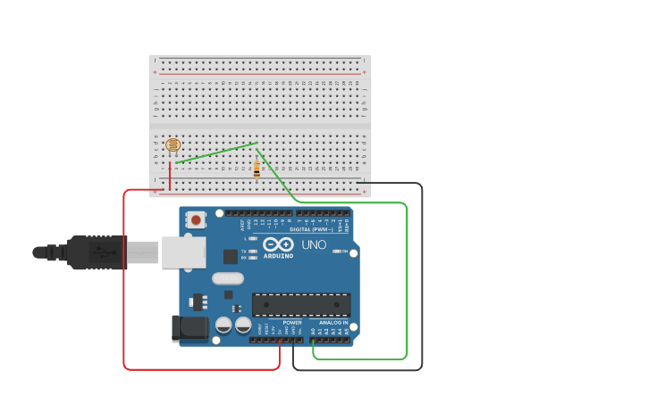 Circuit design Digital Input Exercise (Ard 3) - Tinkercad