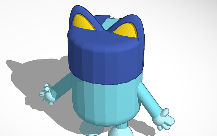 3D design bluey - Tinkercad