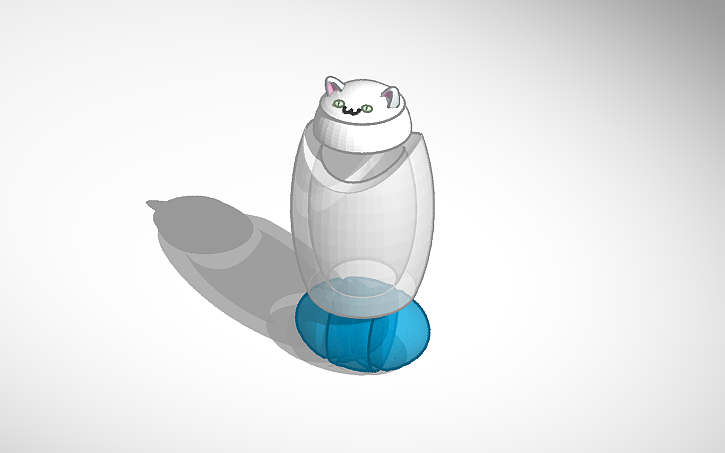 3D design HoverCat - Tinkercad