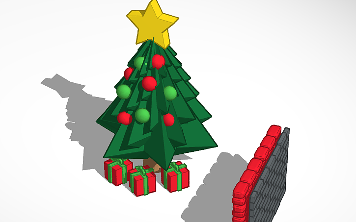 3D design Christmas - Tinkercad