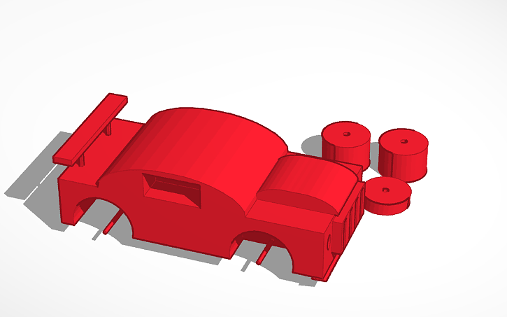 3d Design Car Tinkercad