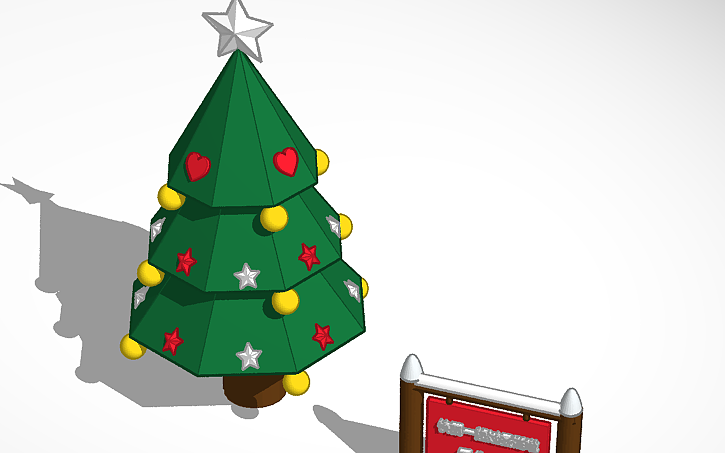 3D design Christmas 56 - Tinkercad