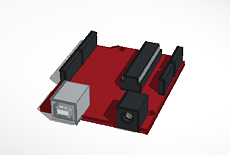 3D design Arduino Uno R3 | Tinkercad