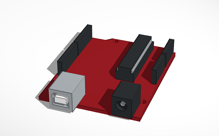3d Design Arduino Uno R3 Tinkercad 8552