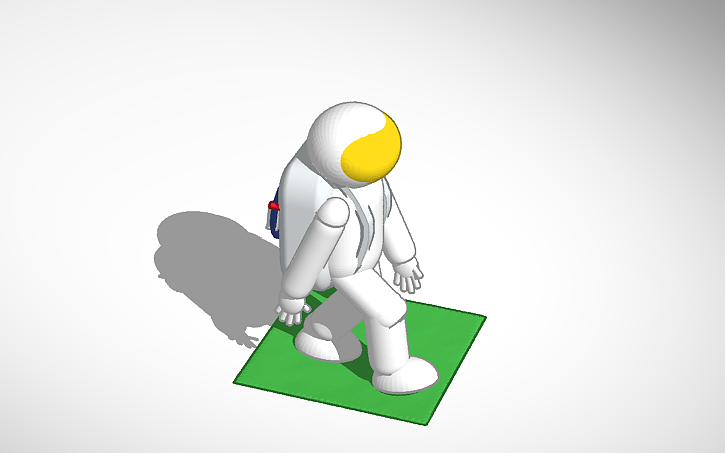3D design nasa astronaut | Tinkercad