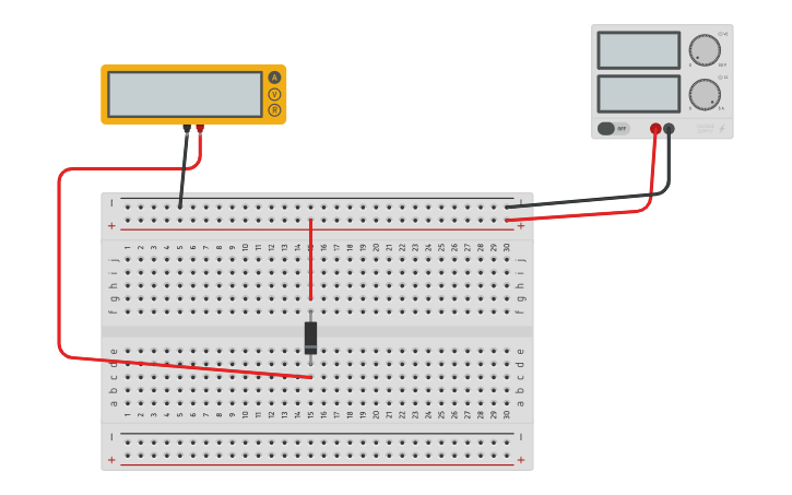Circuit design Instrumentos de medición | Tinkercad