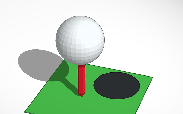 3D design Golf | Tinkercad